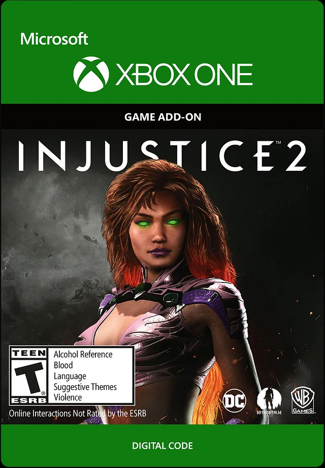 Warner Bros. Games Injustice 2: Starfire Character DLC at Hamilton ...