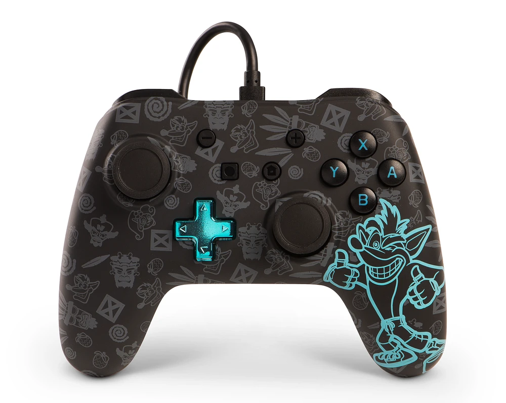 PowerA Crash Bandicoot Wired Controller for Nintendo Switch GameStop ...