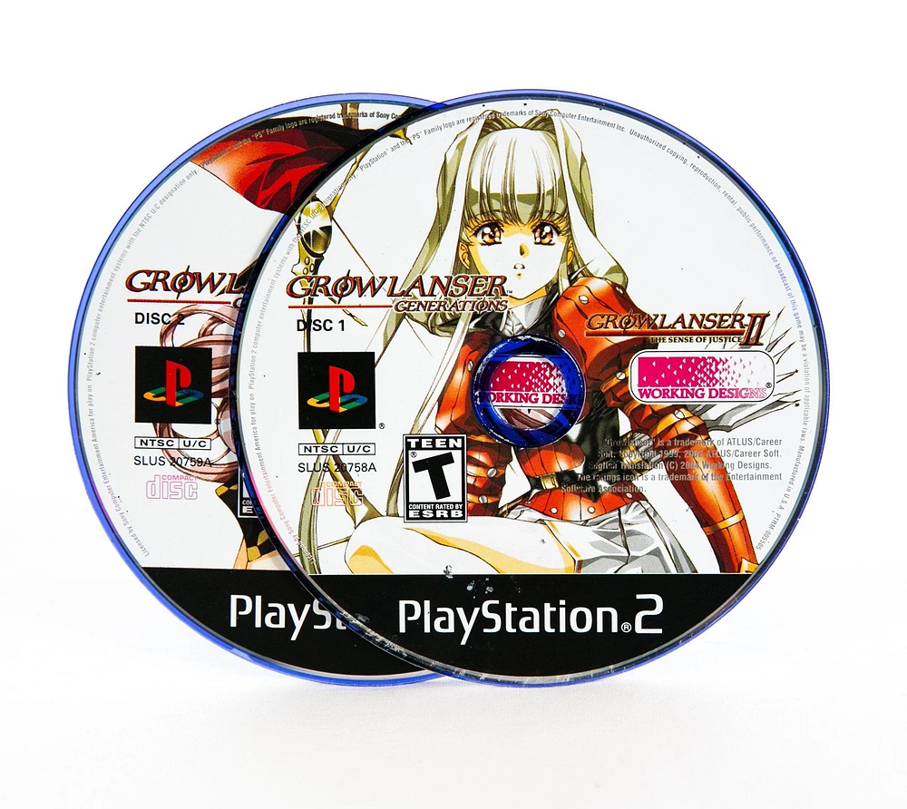 Working Designs Growlanser Generations - PlayStation 2 | Hamilton Place
