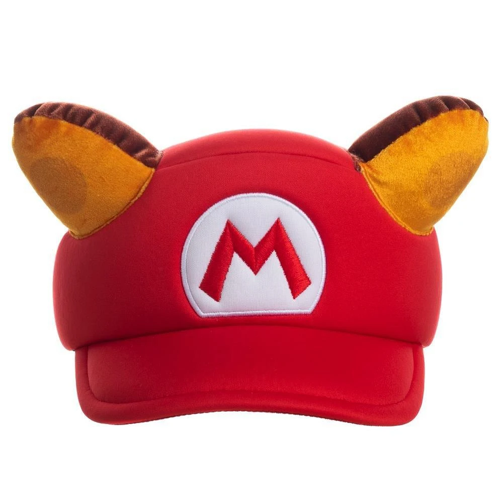 Bioworld Merchandising Super Mario Bros. 3 Raccoon Mario Cosplay Hat ...