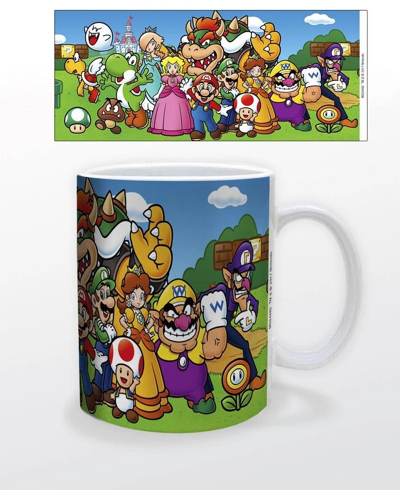 Pyramid America Super Mario Bros. Characters Mug | Hamilton Place
