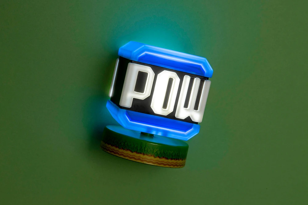 Paladone Super Mario POW Block Icon Light | Hamilton Place