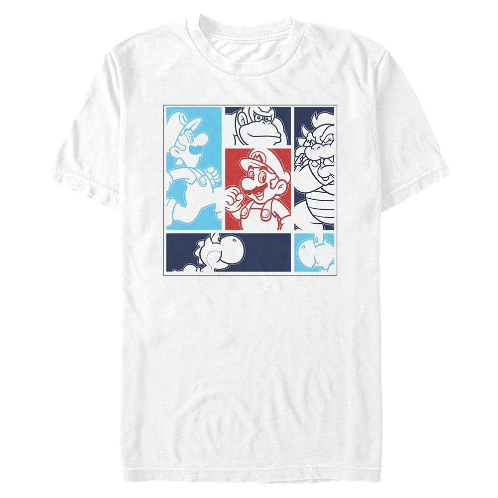 Fifth Sun Super Mario Character Square T-Shirt | CoolSprings Galleria