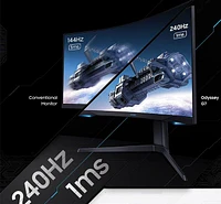 Samsung Odyssey G7 32-in WQHD (2560x1440) 240Hz 1ms Curved Gaming ...