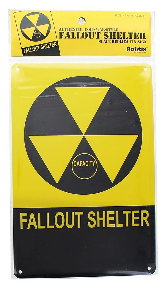 Fallout Shelter Warning Sign SOUTH COAST, MA – Fallout Five Zero