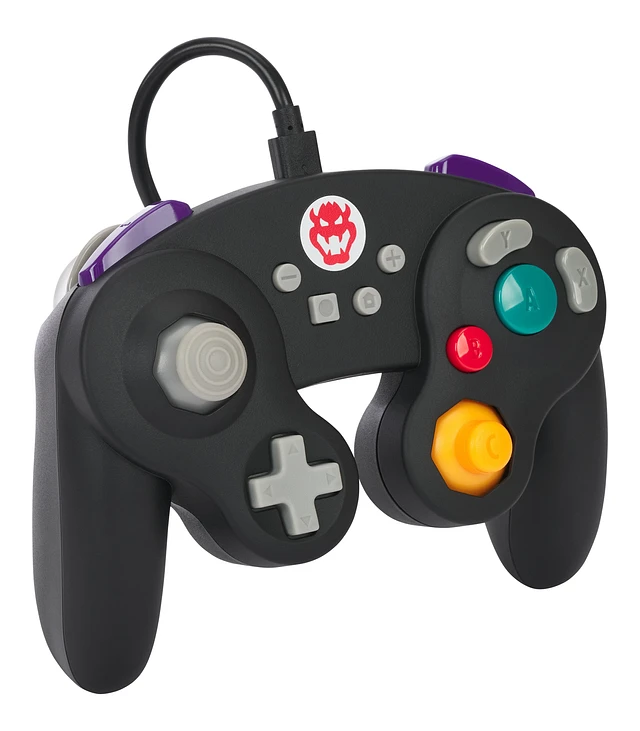 PowerA GameCube Style Wired Controller for Nintendo Switch Bowser at ...