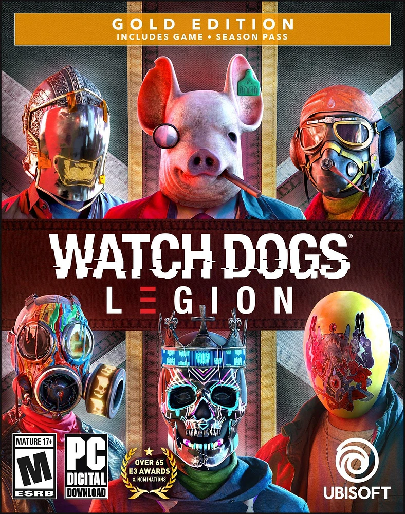 Ubisoft Watch Dogs: Legion Gold Edition PCD Ubisoft Connect ...
