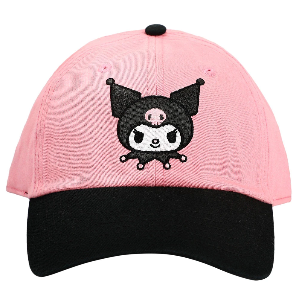 Bioworld Merchandising Sanrio Kuromi Pink and Black Dad Hat | Hamilton ...