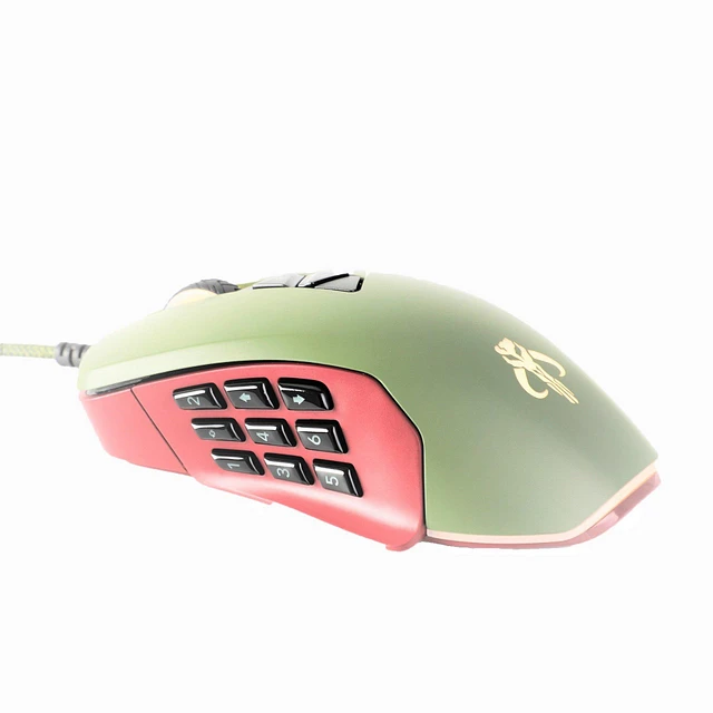 Geeknet Star Wars Boba Fett Wired MMO RGB Gaming Mouse GameStop ...