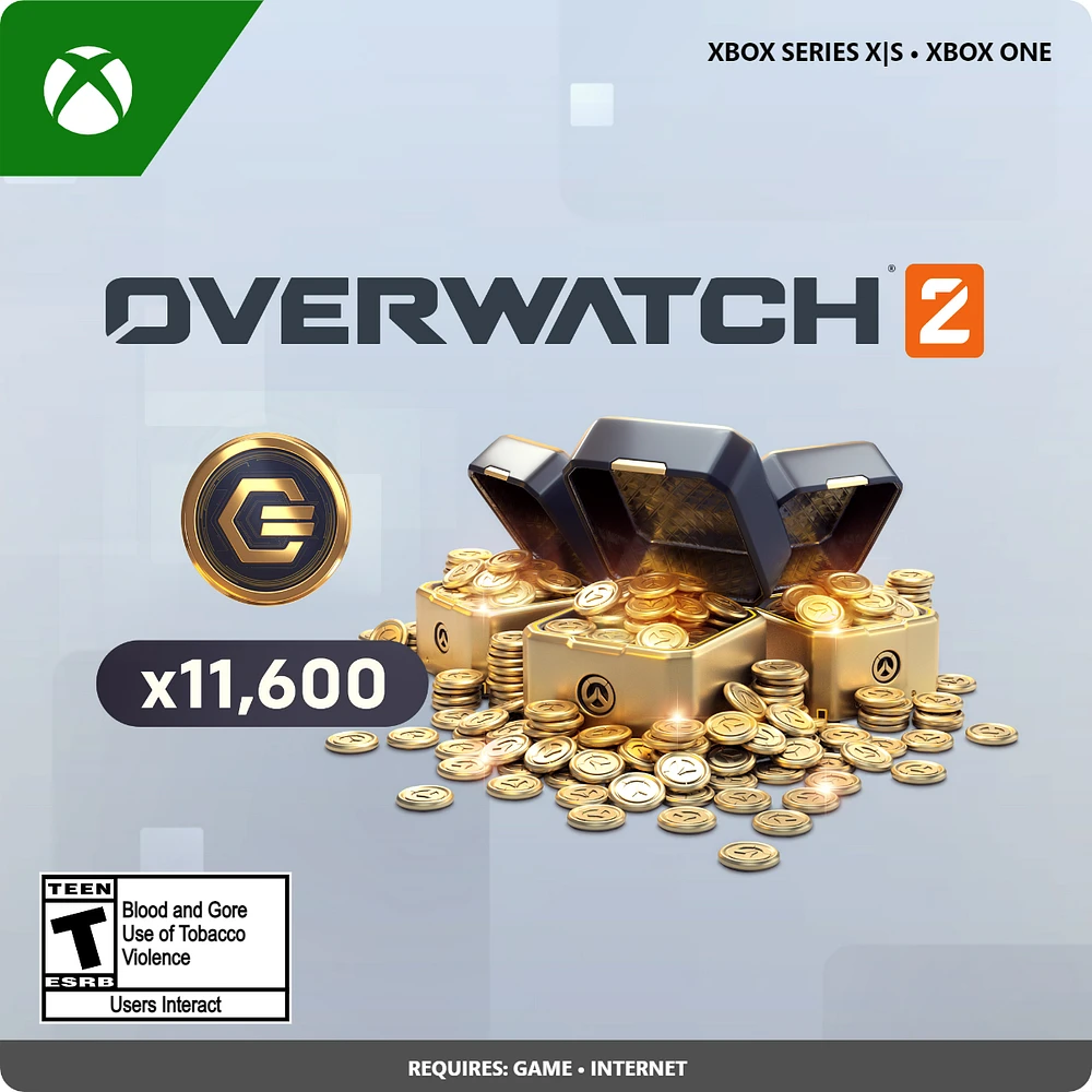 Activision Overwatch 2 Coins 11,600 - Xbox Series X | Hamilton Place