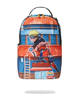 Sprayground x Naruto Shippuden Breakout Shark Orange Backpack ...