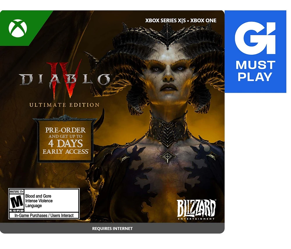 Activision Diablo IV Ultimate - Xbox Series X | Hamilton Place
