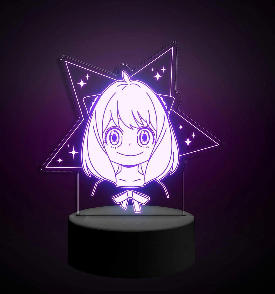 Just Funky Spy X Family Kickoff Collection Etched Acrylic Lamp ...