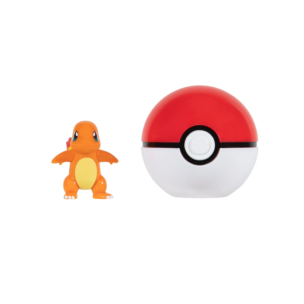 Jazwares Pokemon Clip N Go Charmander and Poke Ball | Hamilton Place
