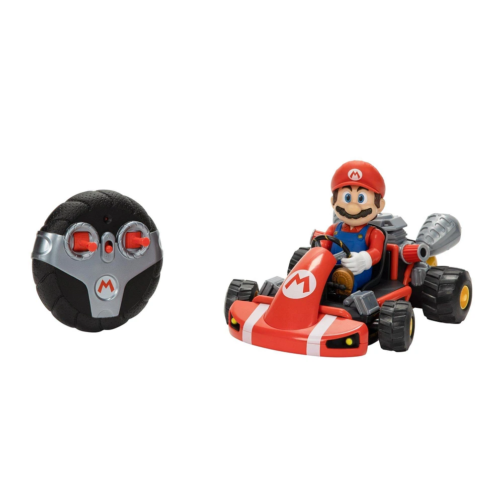 Jakks Pacific The Super Mario Bros. Movie Mario Rumble R/C Kart Racer ...