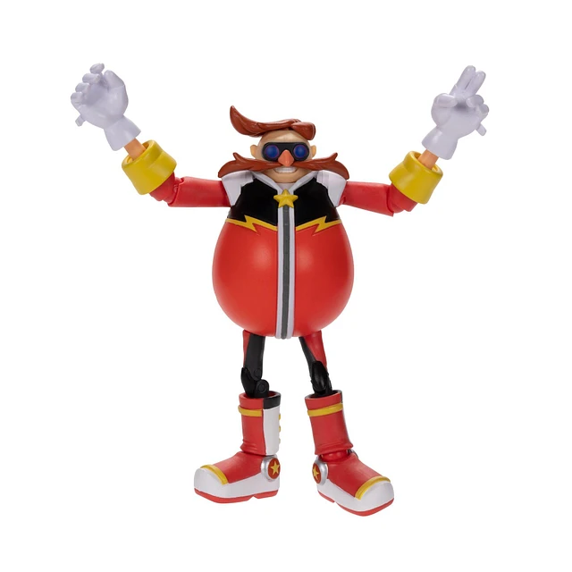 Jakks Pacific Sonic Prime Mr. Dr. Eggman New Yoke City 5-in Articulated ...