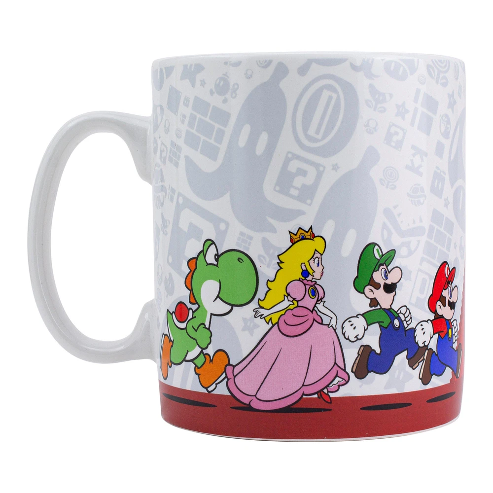 Paladone Super Mario 18oz Ceramic Mug | Hamilton Place