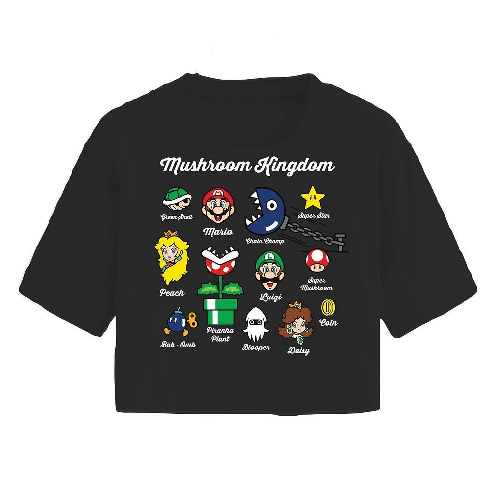 Isaac Morris Super Mario Mushroom Kingdom Unisex Short Sleeve T-Shirt ...