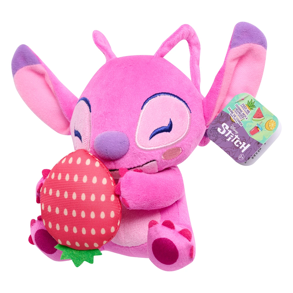 Just Play Disney Stitch Strawberry Angel Small 7 In Plush Hamilton Place