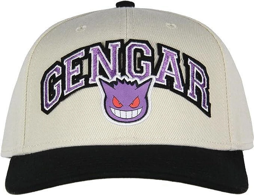 Bioworld Merchandising Pokemon Gengar Embroidered Snapback Hat ...