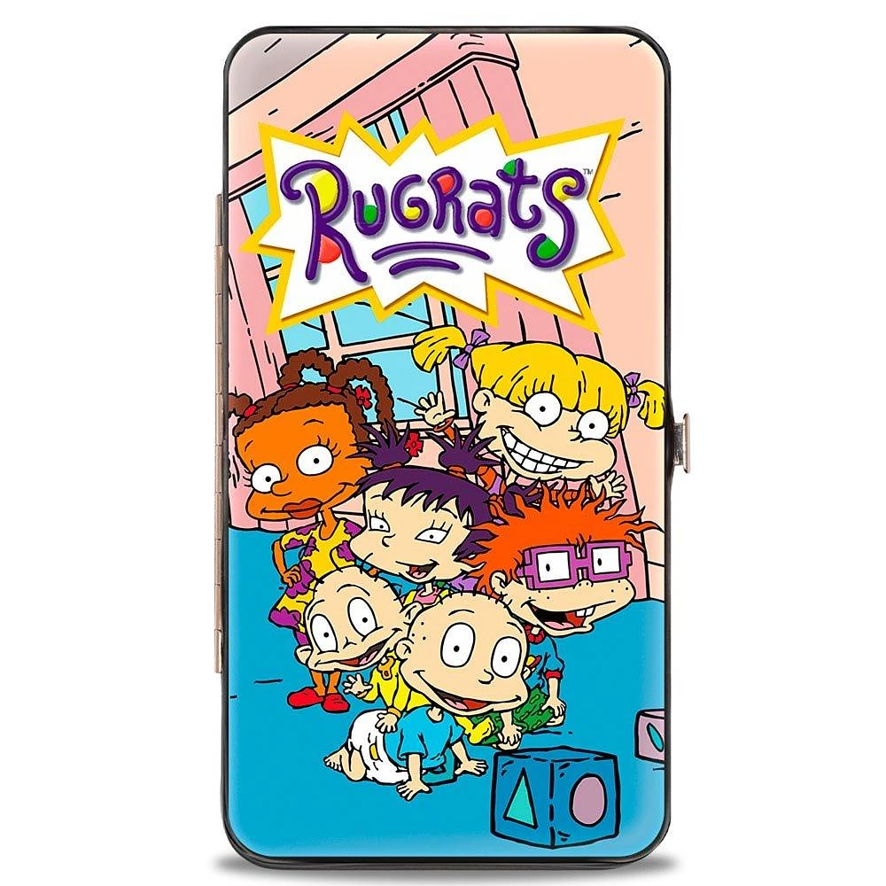 Buckle-Down Nickelodeon Rugrats Group Pose Vegan Leather Hinged Wallet ...