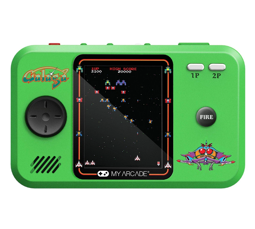 My Arcade Galaga Pocket Player PRO Handheld Portable Video Game System | Hamilton Place