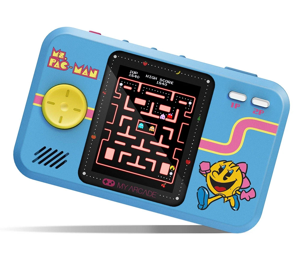 My Arcade MS. PAC-MAN Pocket Player PRO Handheld Portable Video Game ...