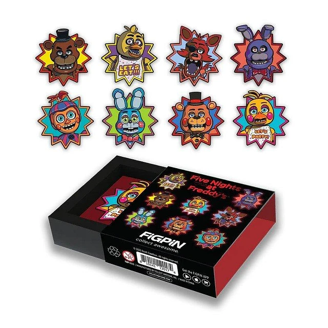FiGPiN Five Nights at Freddy's Mystery Collectible Enamel Pin Series 2 ...