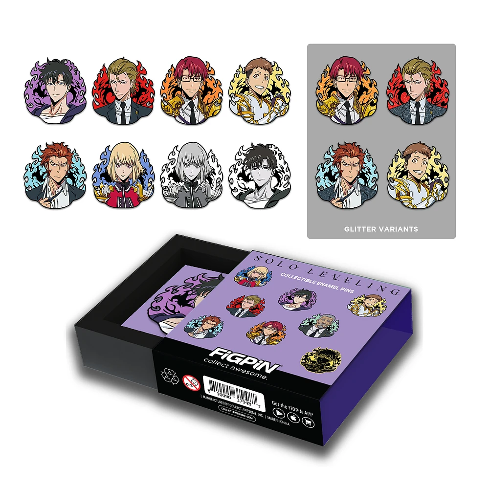 FiGPiN Solo Leveling Mystery Mini Collectible Enamel Pin Series 1 ...