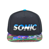Concept One Sonic the Hedgehog Lenticular Brim Snapback Hat | Hamilton ...
