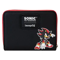 Loungefly Sonic the Hedgehog Shadow Cosplay Zip Around Wallet GameStop ...