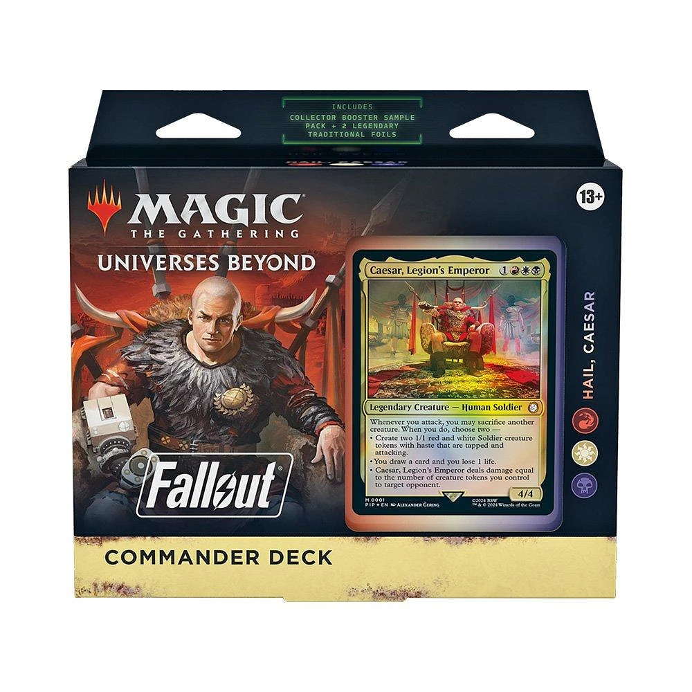 Wizards of the Coast Magic the Gathering: Fallout Commander Deck ...