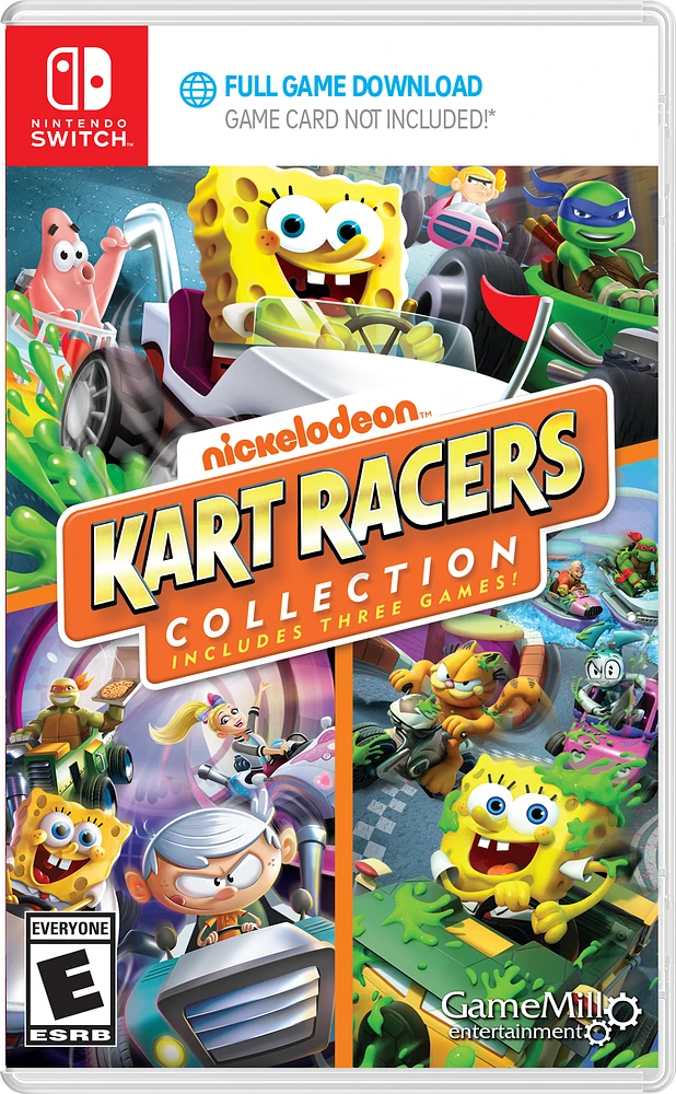 GameMill Entertainment Nickelodeon Kart Racers Collection - Nintendo ...