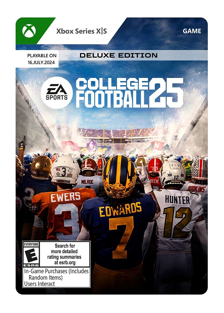 Electronic Arts EA SPORTS College Football 25 Deluxe - Xbox Series X ...