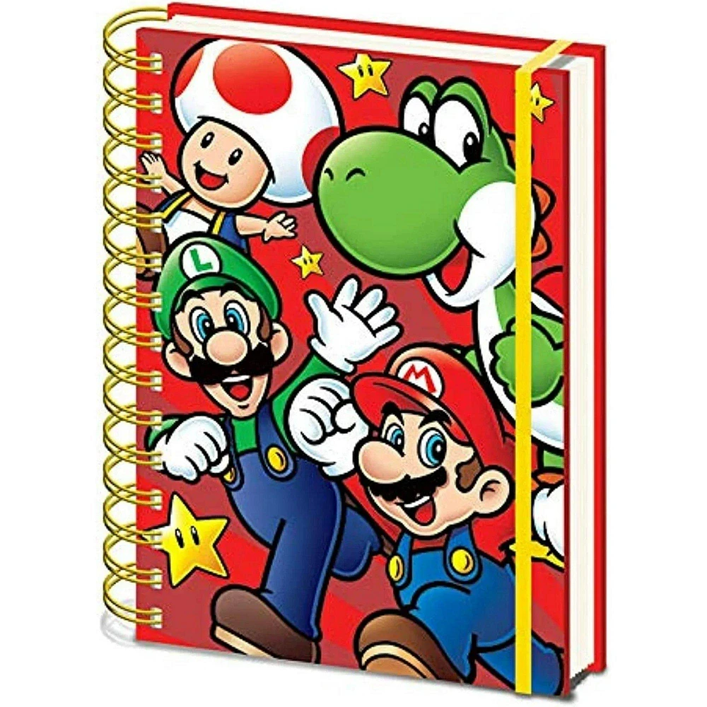 Pyramid America Super Mario - Mario and Friends Wiro Notebook ...