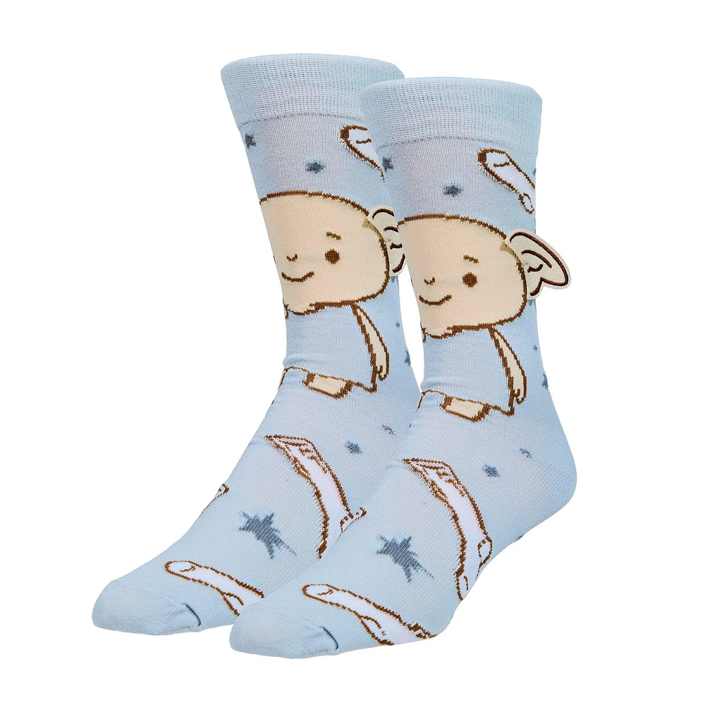Ear Sock Dobby Harry Potter Dobby Elf Socks 3D Ears Chibi Character