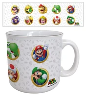 Pyramid America Super Mario Rivals Portrait 20oz Mug | Hamilton Place
