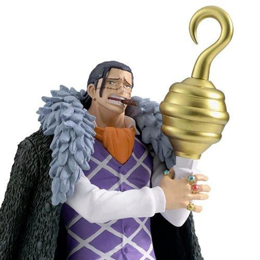 Banpresto One Piece DXF The Grandline Series Crocodile 6.7-in Figure ...