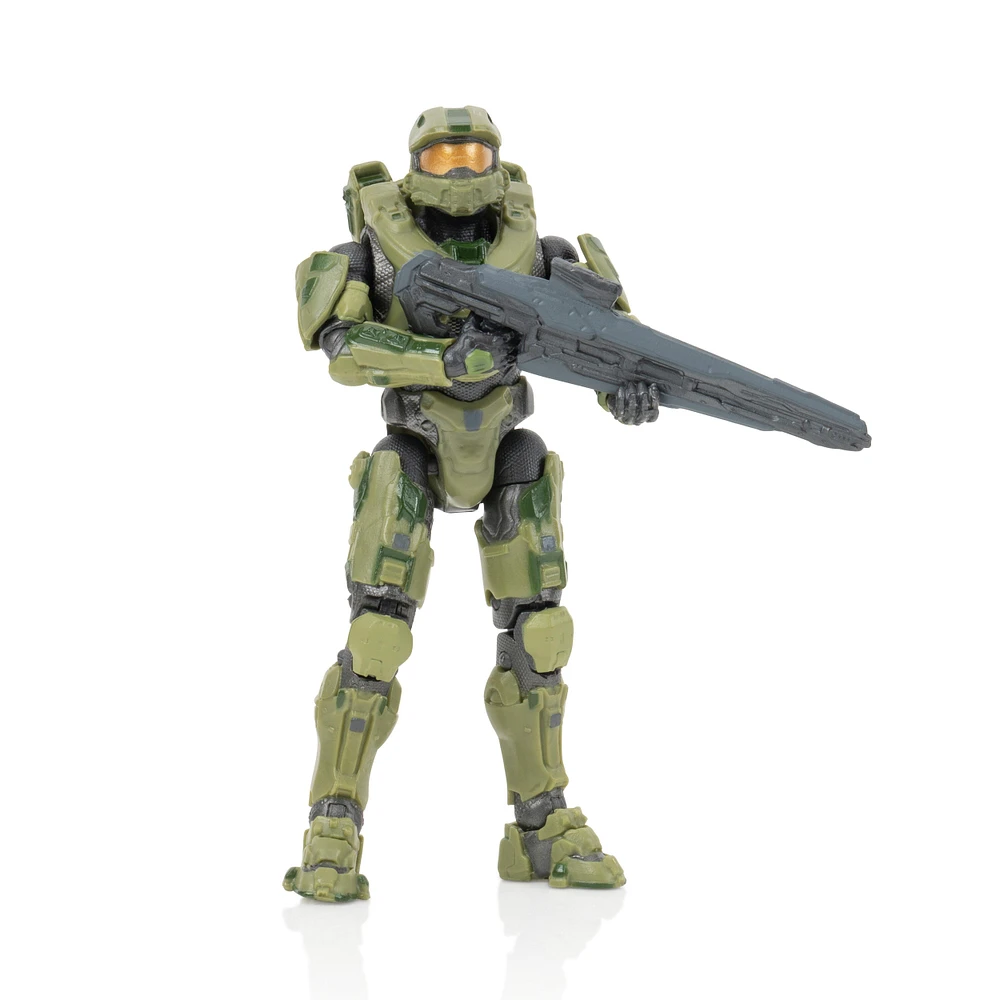 Jazwares Halo: World of Halo Vault Edition Master Chief 4-in Figure ...