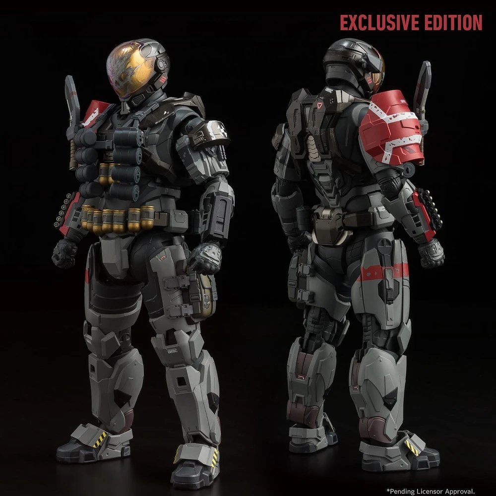 1000 Toys Diamond Select Halo Reach EMILE-A239 (Noble Four) 1:12 Scale ...