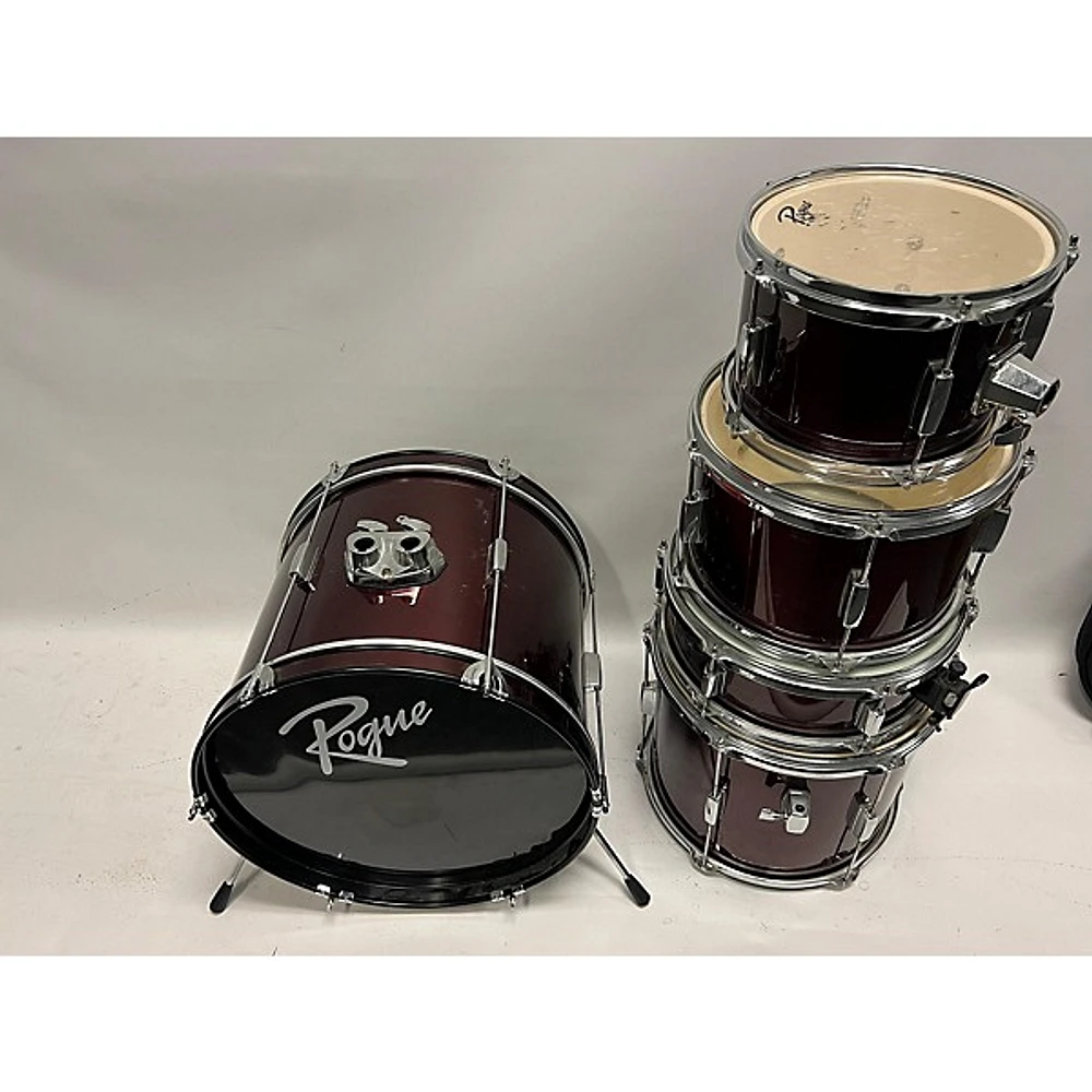 Rogue Used Rogue 5 piece JUNIOR KICKER RED SPARKLE Drum Kit | Hamilton ...