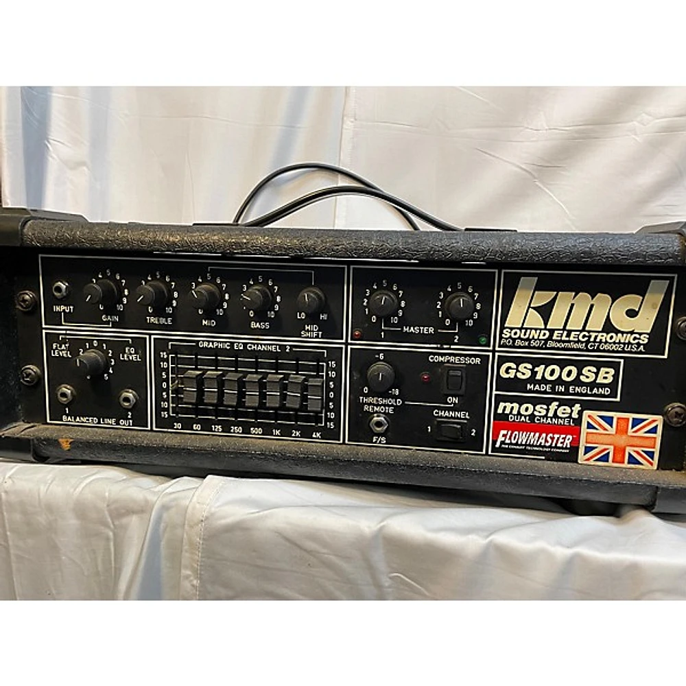Guitar Center Used Used KMD Electronics Gs100sb Solid State Guitar Amp ...