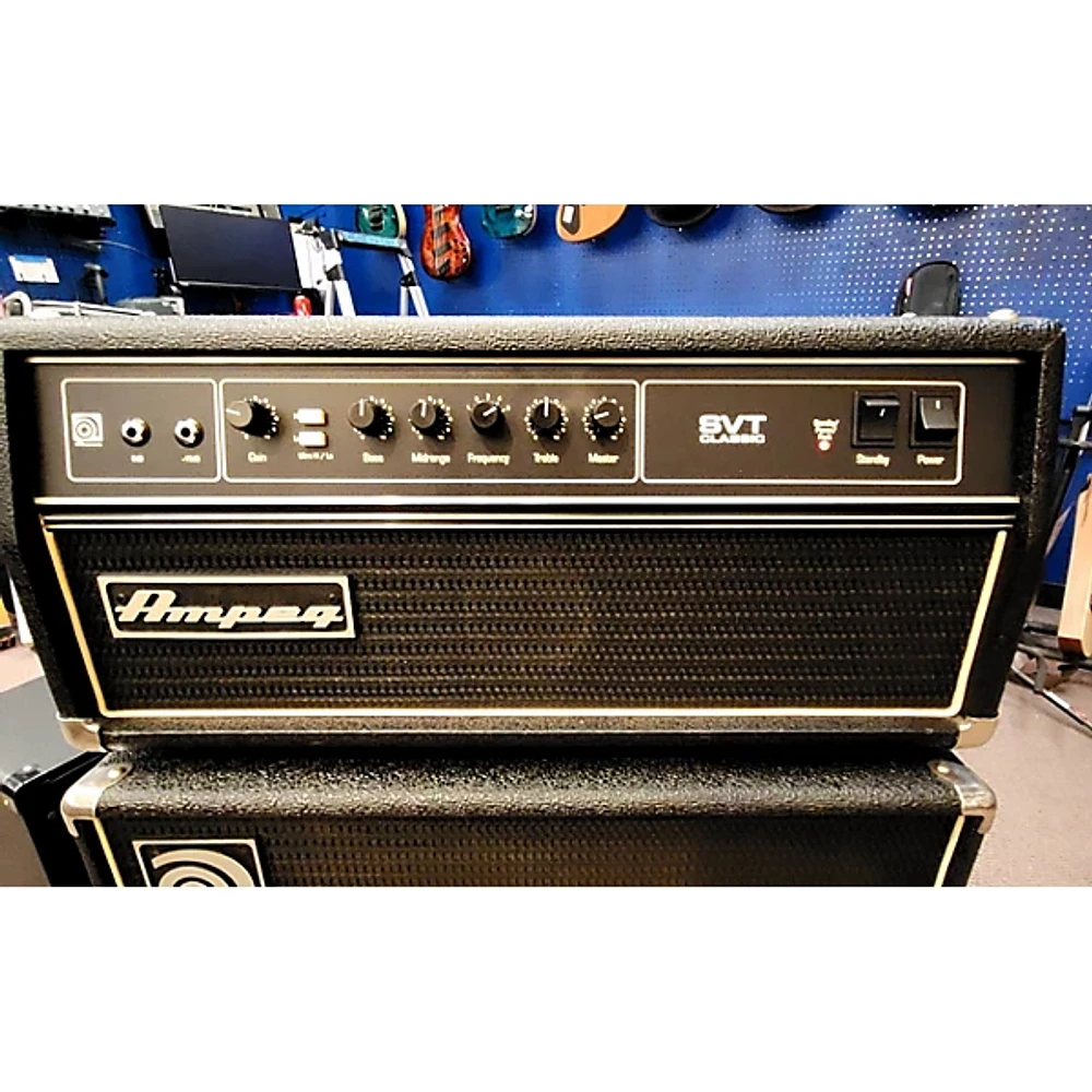 Ampeg Used Ampeg Heritage SVT-CL Classic 300W Tube Bass Amp Head ...