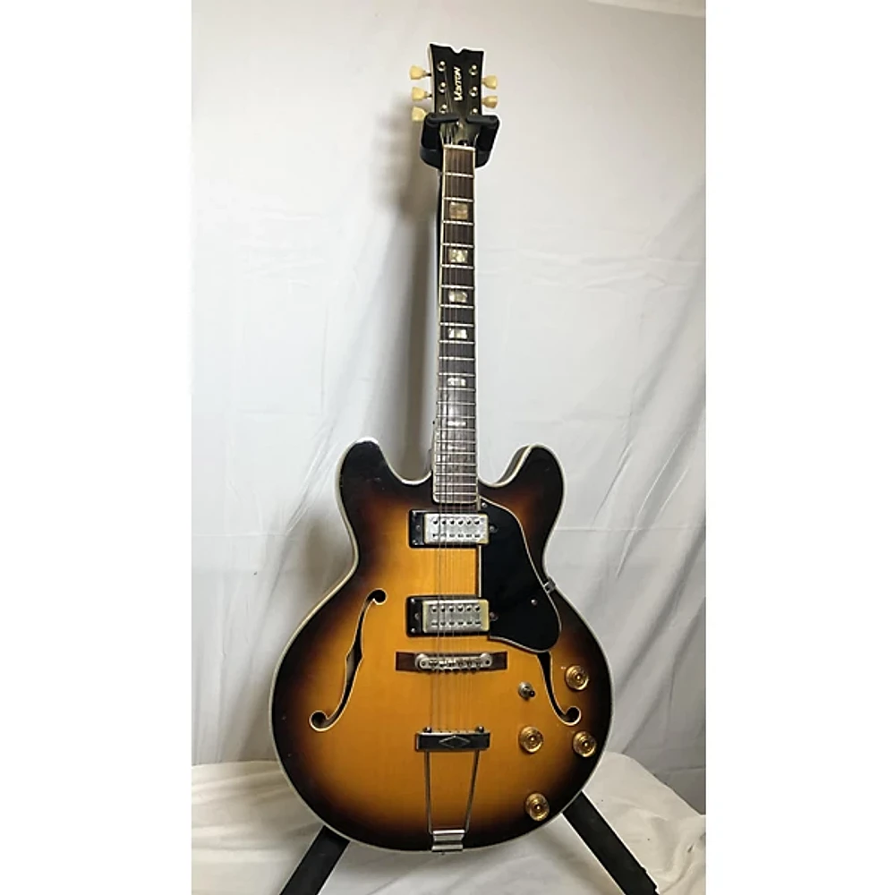 Guitar Center Vintage Vintage 1960s Voxton Hollowbody Sunburst Hollow ...