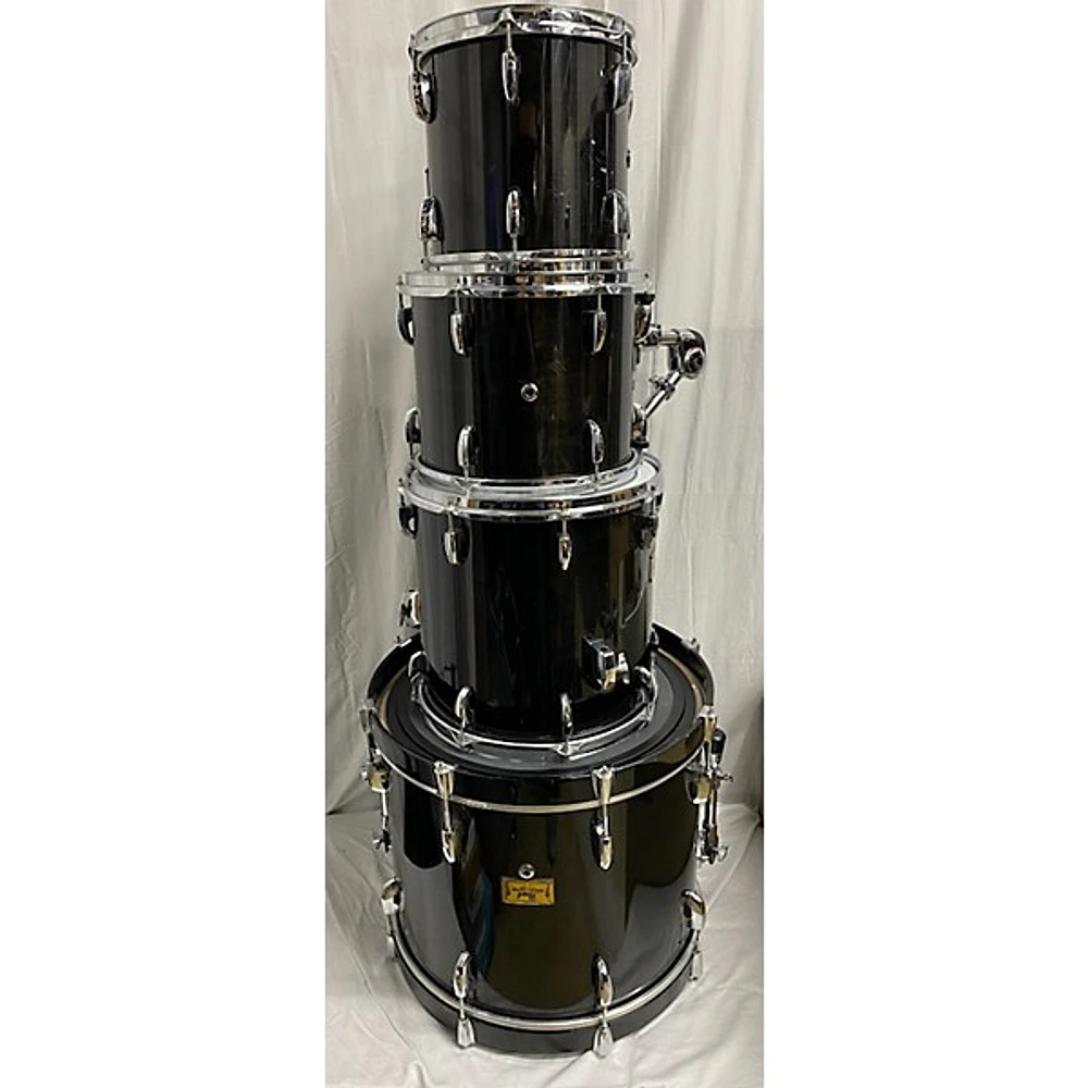 Pearl Used Pearl 4 piece Masters MCX Series Trans Black Drum Kit ...