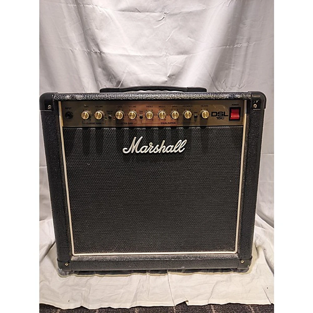 Marshall Used Marshall DSL15C 15W 1x12 Tube Guitar Combo Amp | Hamilton ...