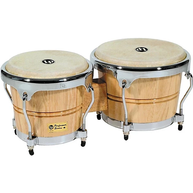 LP Performer Series Bongos With Chrome Hardware Natural at Hamilton ...