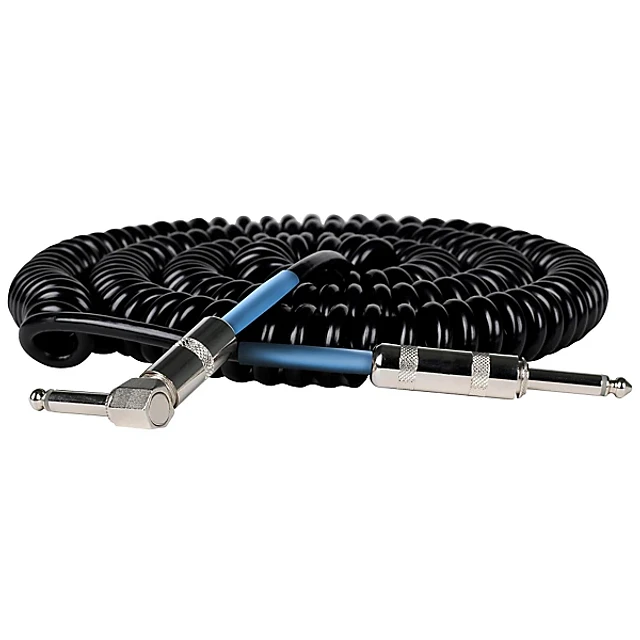 Livewire Advantage Instrument Cable Coiled Angled/Straight 25 ft at ...