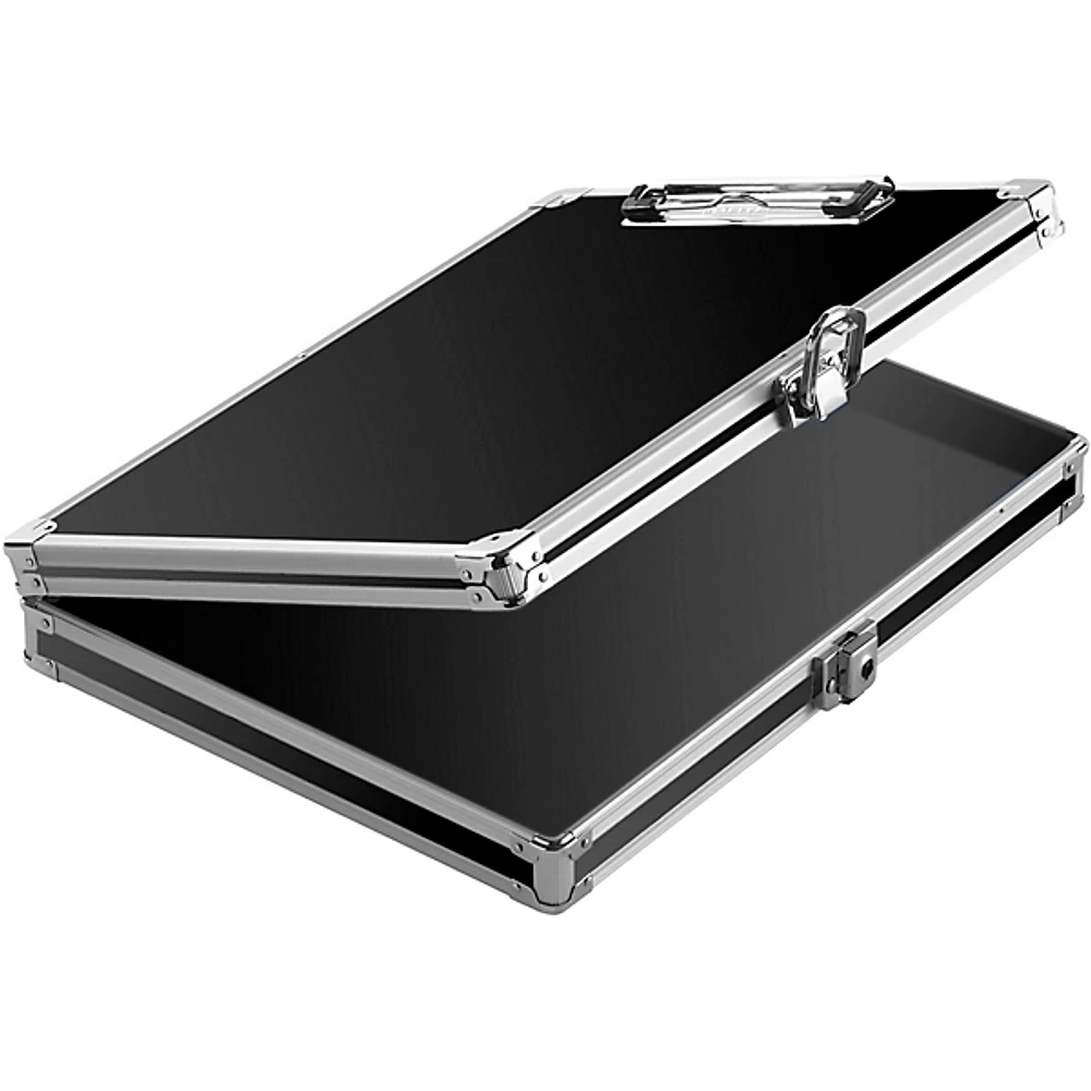 Vaultz Locking Storage Clipboard Black/Silver | Hamilton Place