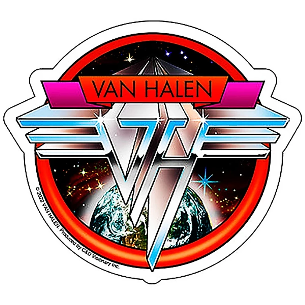 C&D Visionary Van Halen Space Sticker | Hamilton Place